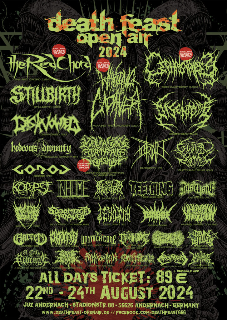 Deathfeast Open Air – The most brutal Festival in Europe
