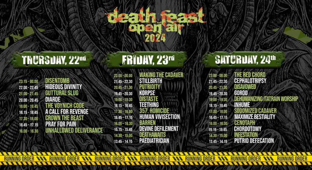 Deathfeast Open Air – The most brutal Festival in Europe