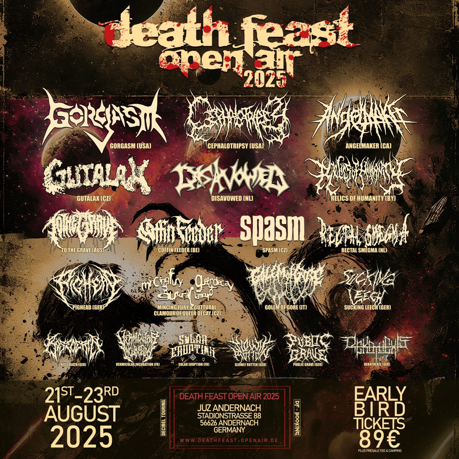 Deathfeast Open Air – The most brutal Festival in Europe