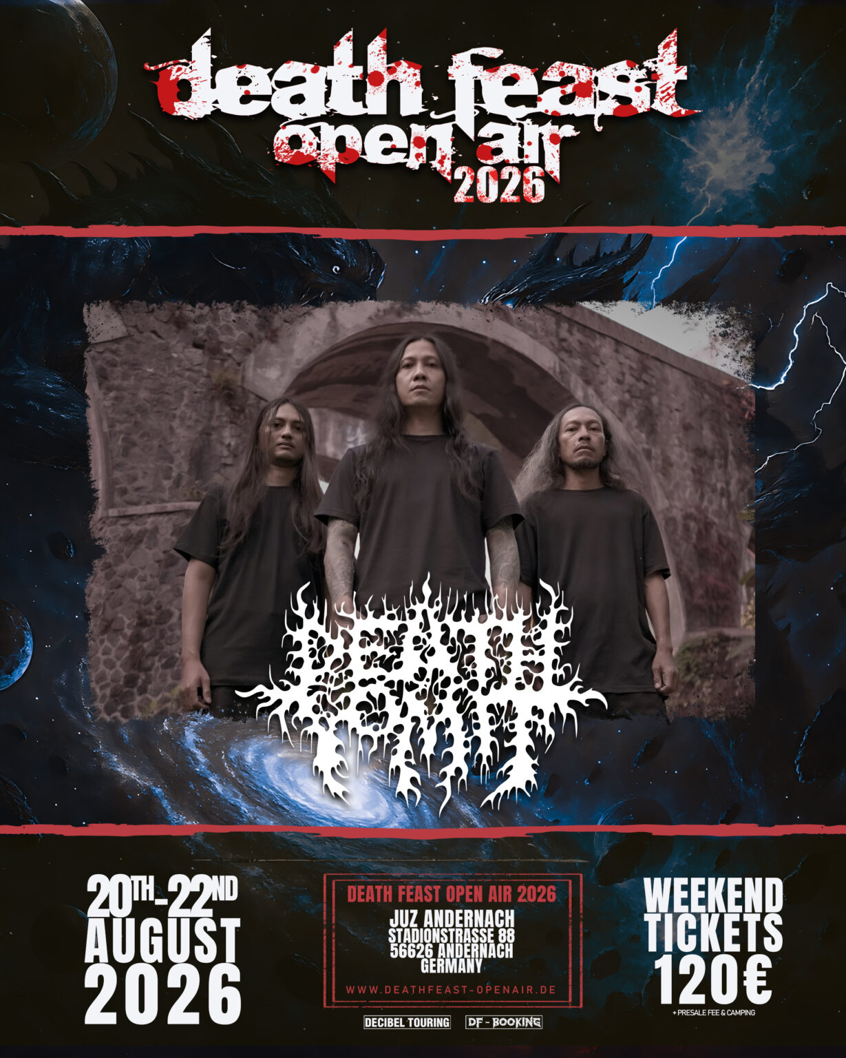 Death Vomit announced for DFOA 2026 – Deathfeast Open Air